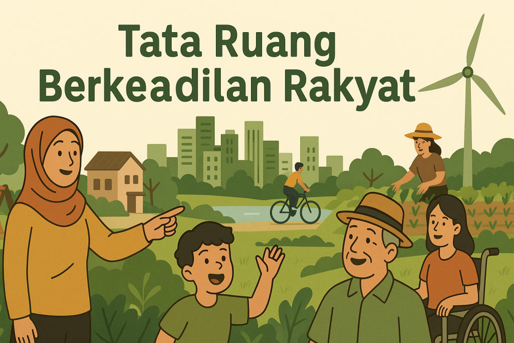 Tata Ruang Berkeadilan Rakyat Pengetahuan Sosial Merata | INCA University