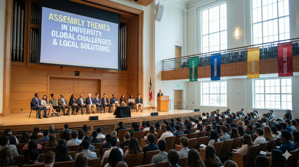 Assembly Themes: Uniting University Students With Shared Messages for ...